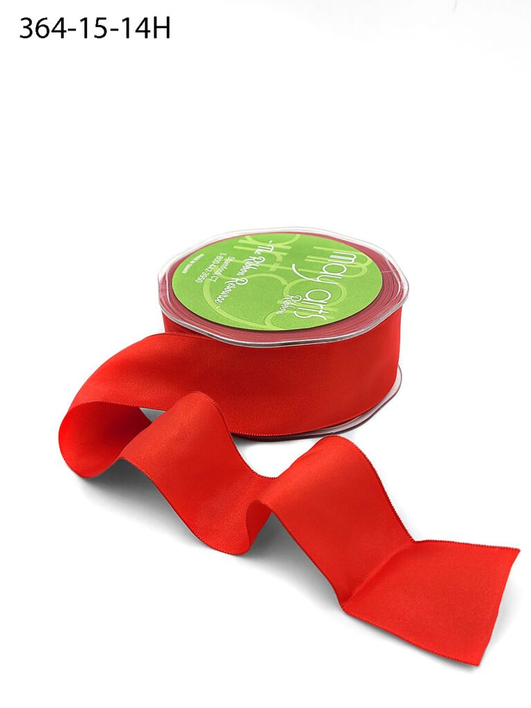 1.5 Inch Taffeta Ribbon with Wired Edge