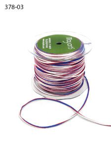100 Yard Rat Tail Satin String Striped Ribbon