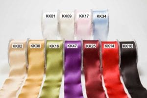 DIY Burnt Ribbon Flowers