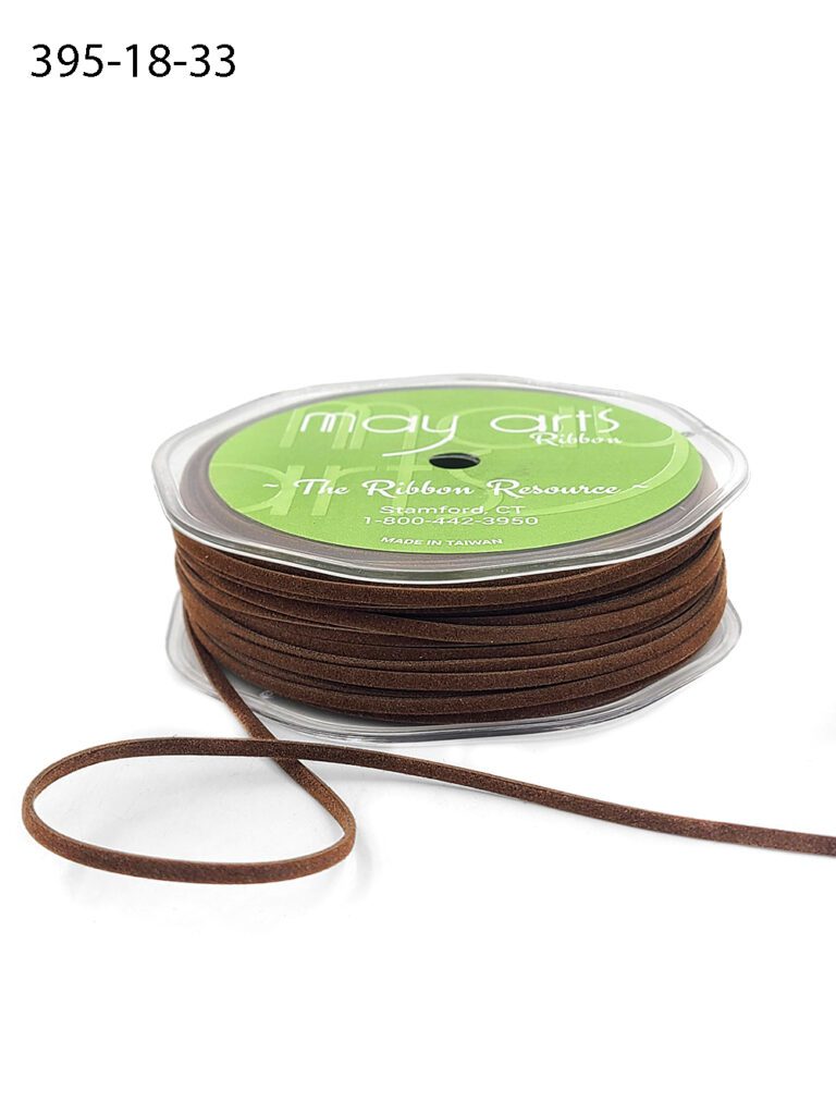 1/8 Inch Faux Suede String Cord Ribbon