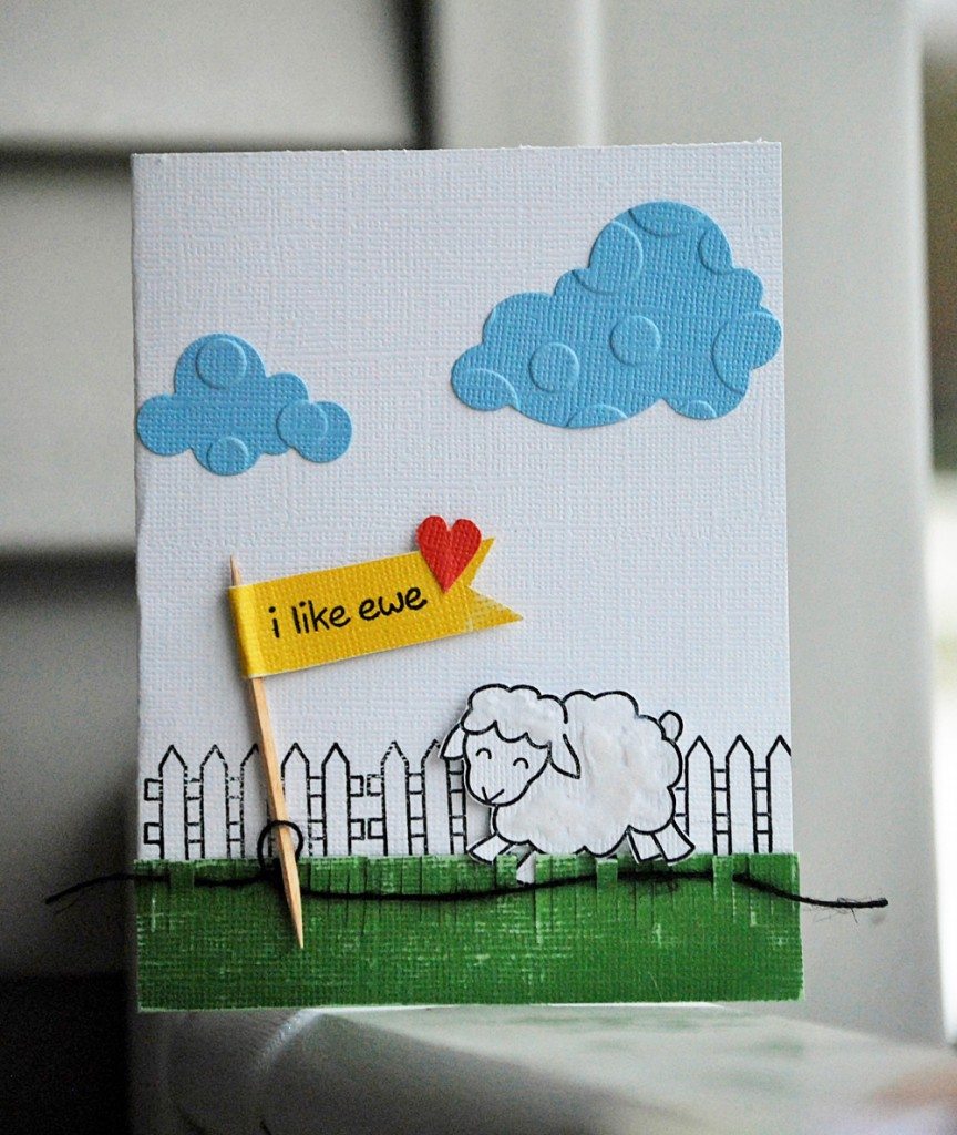 How To: Using Flocking on a Card - Online Ribbon - May Arts Ribbon