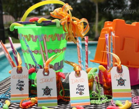 Craft Ideas: End of Summer Pool Party