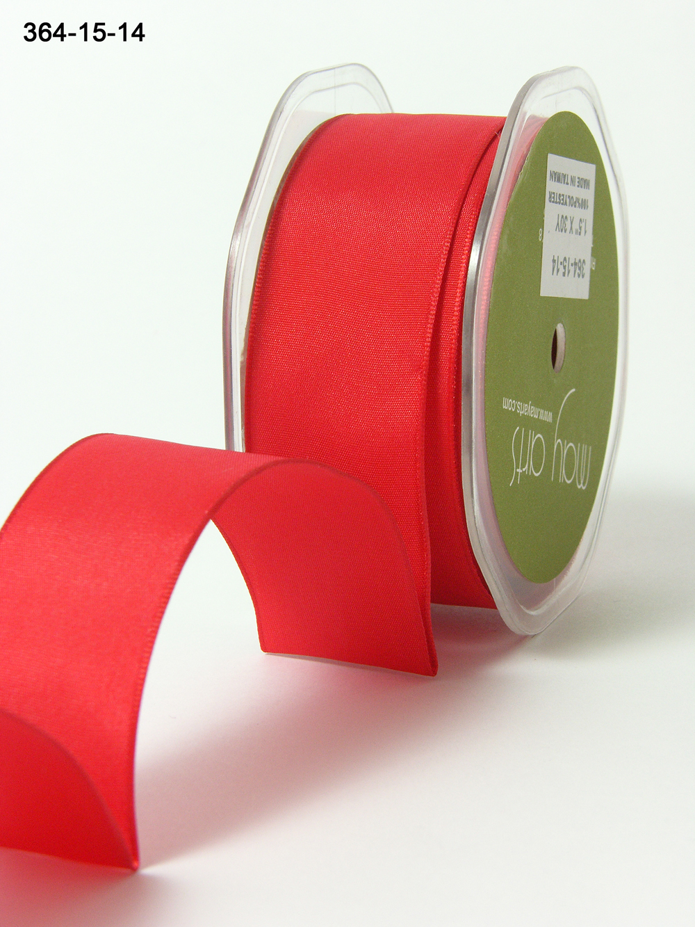 Taffeta Wired Ribbon - 1.5" Wholesale Ribbon - May Arts Ribbon