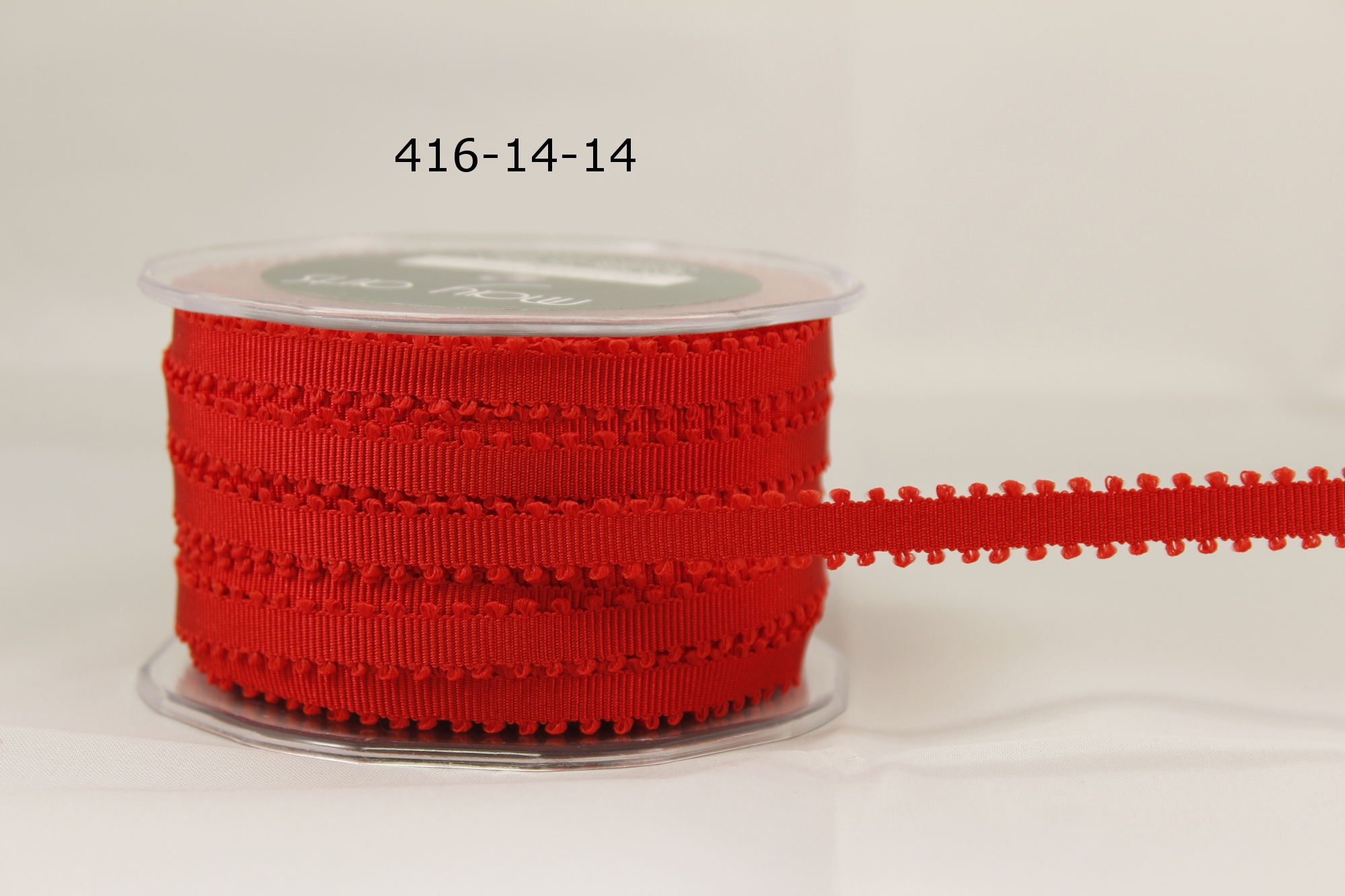 Picot Edge Grosgrain Ribbon - 1/4" Online Ribbon - May Arts Ribbon