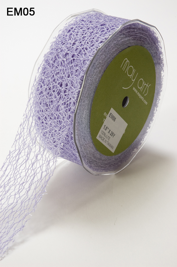Net Ribbon - 1.5" Online Ribbon - May Arts Ribbon