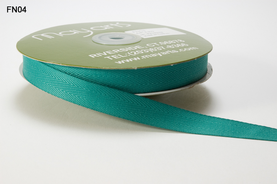 Lightweight Twill Ribbon - 5/8" Online Ribbon - May Arts Ribbon