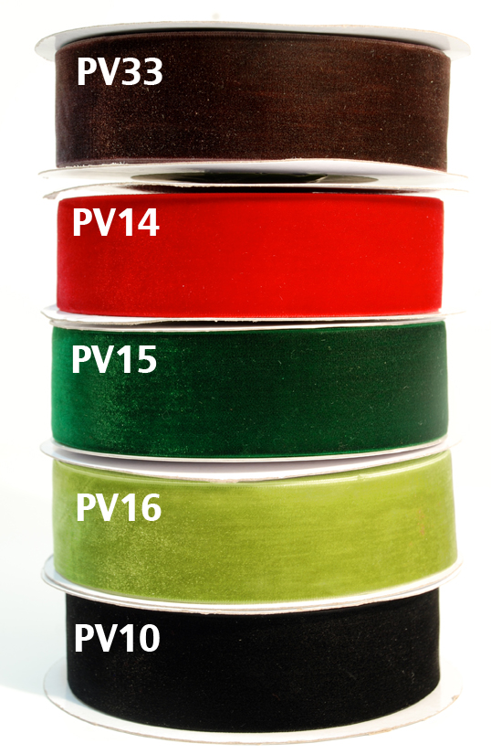 Classic Velvet Ribbon - 1.5" Online Ribbon - May Arts Ribbon