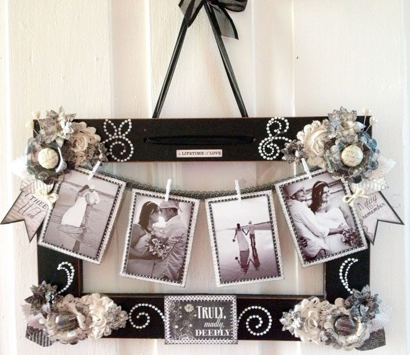 DIY Embellished Picture Frame