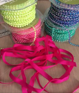 DIY For Girls: Ribbon & Bead Necklace