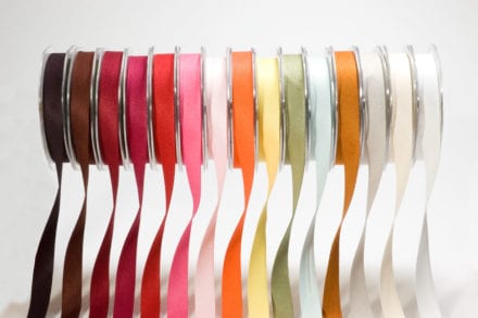 Faux Suede Ribbon - 5/8" Wide Online Ribbon - May Arts Ribbon