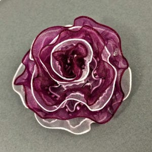 Easy to Make Ruffled Ribbon Rose - Online Ribbon - May Arts Ribbon