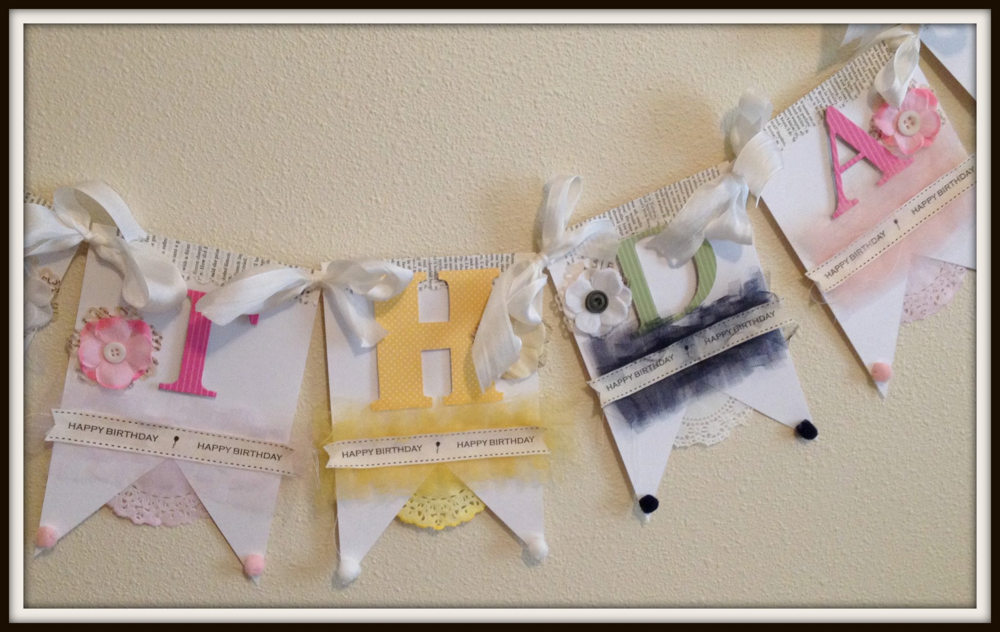 DIY Happy Birthday Banner