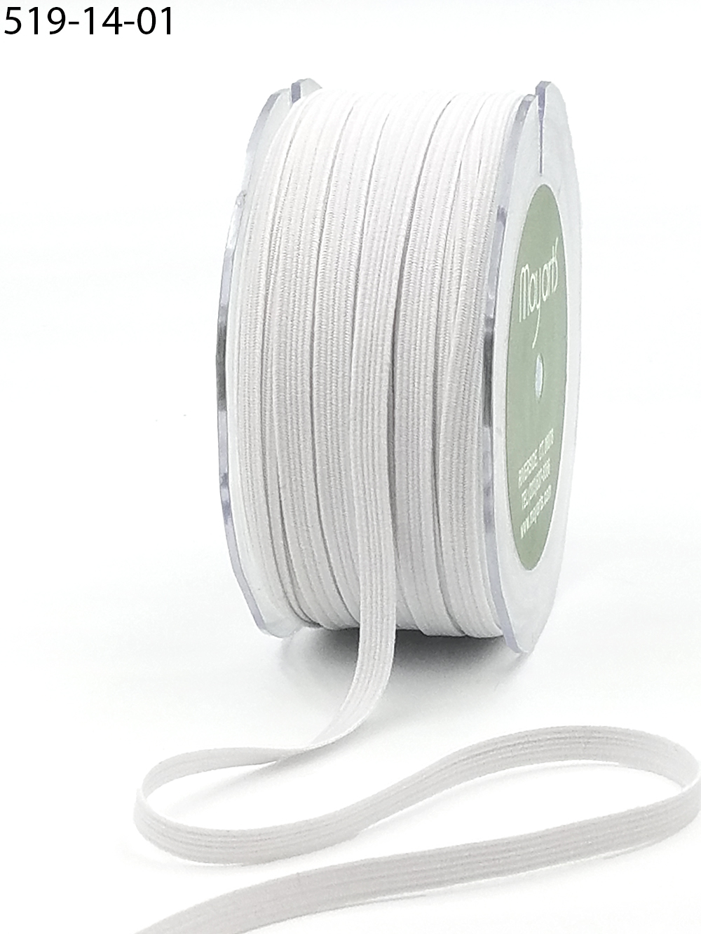 Flat Elastic Ribbon - 1/4" Wholesale Ribbon - May Arts Ribbon