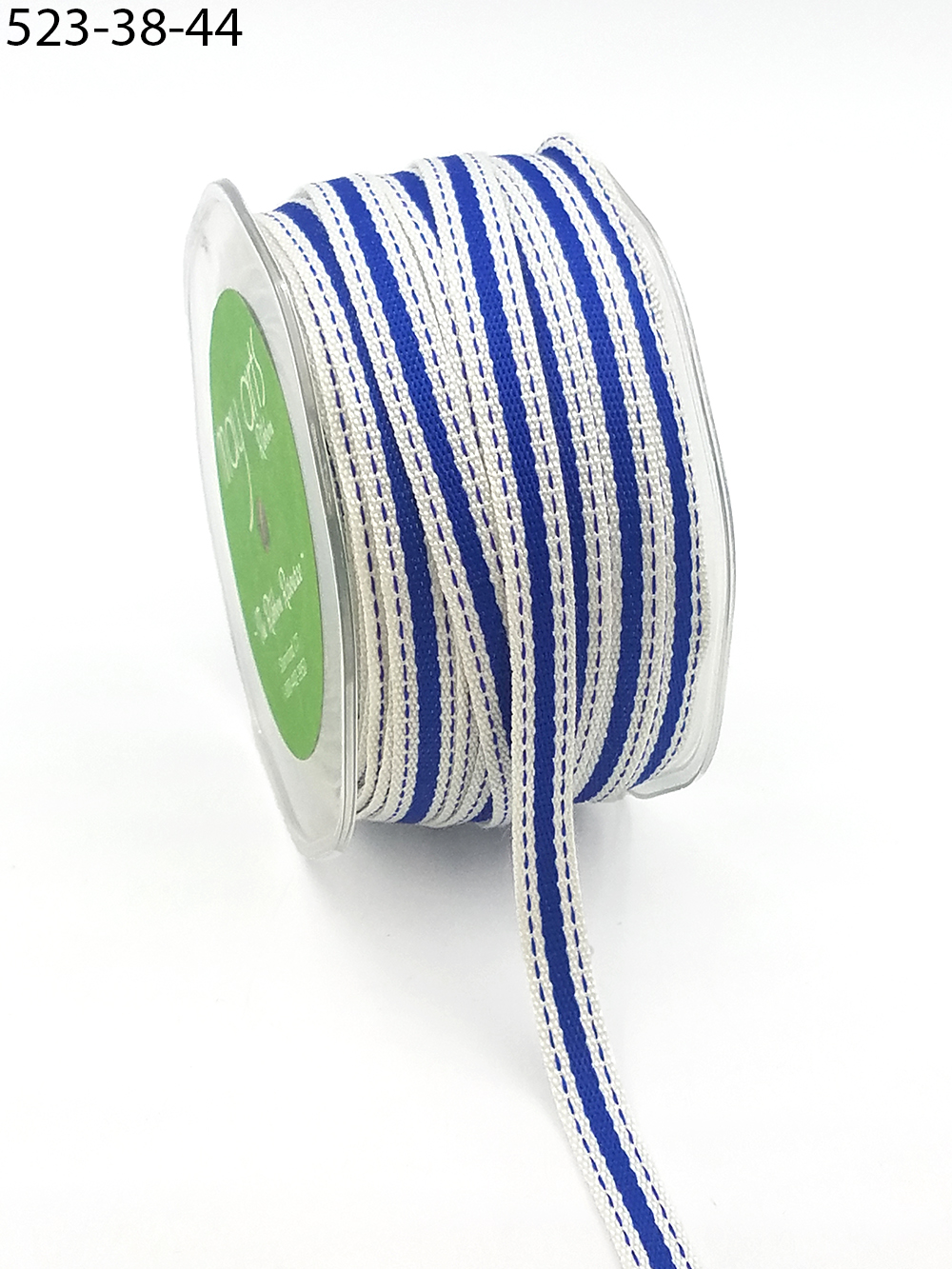 Color Band Ivory Edge Woven Ribbon - 3/8" Online Ribbon - May Arts