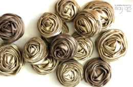 Tutorial: Rolled Ribbon Rose Video