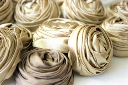Tutorial: Rolled Ribbon Rose Video
