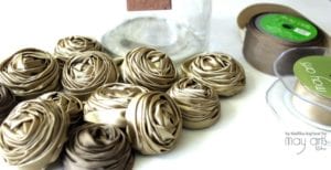 Tutorial: Rolled Ribbon Rose Video