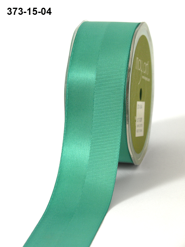 Double Band Satin Grosgrain Ribbon - 1.5" Online Ribbon - May Arts