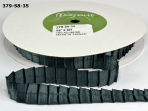Pleated Satin Ribbon - 5/8" Online Ribbon - May Arts Ribbon