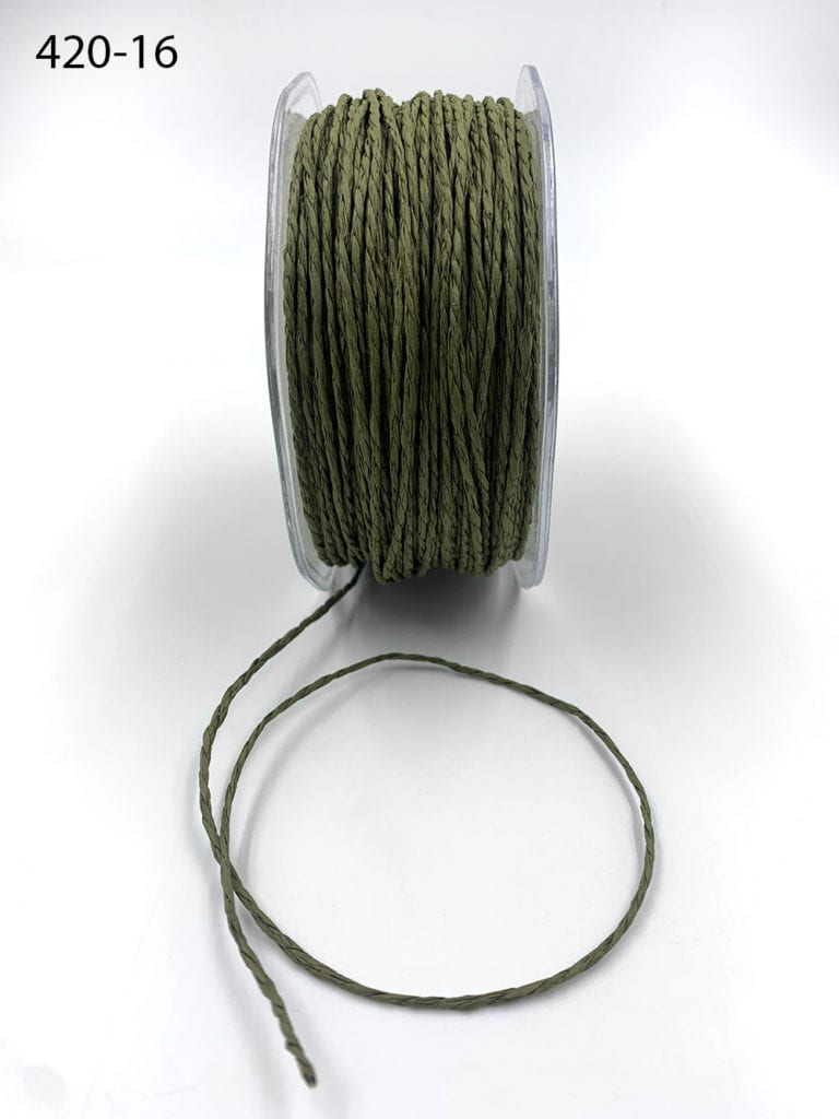 2 Millimeter Twisted Paper Cord String Ribbon