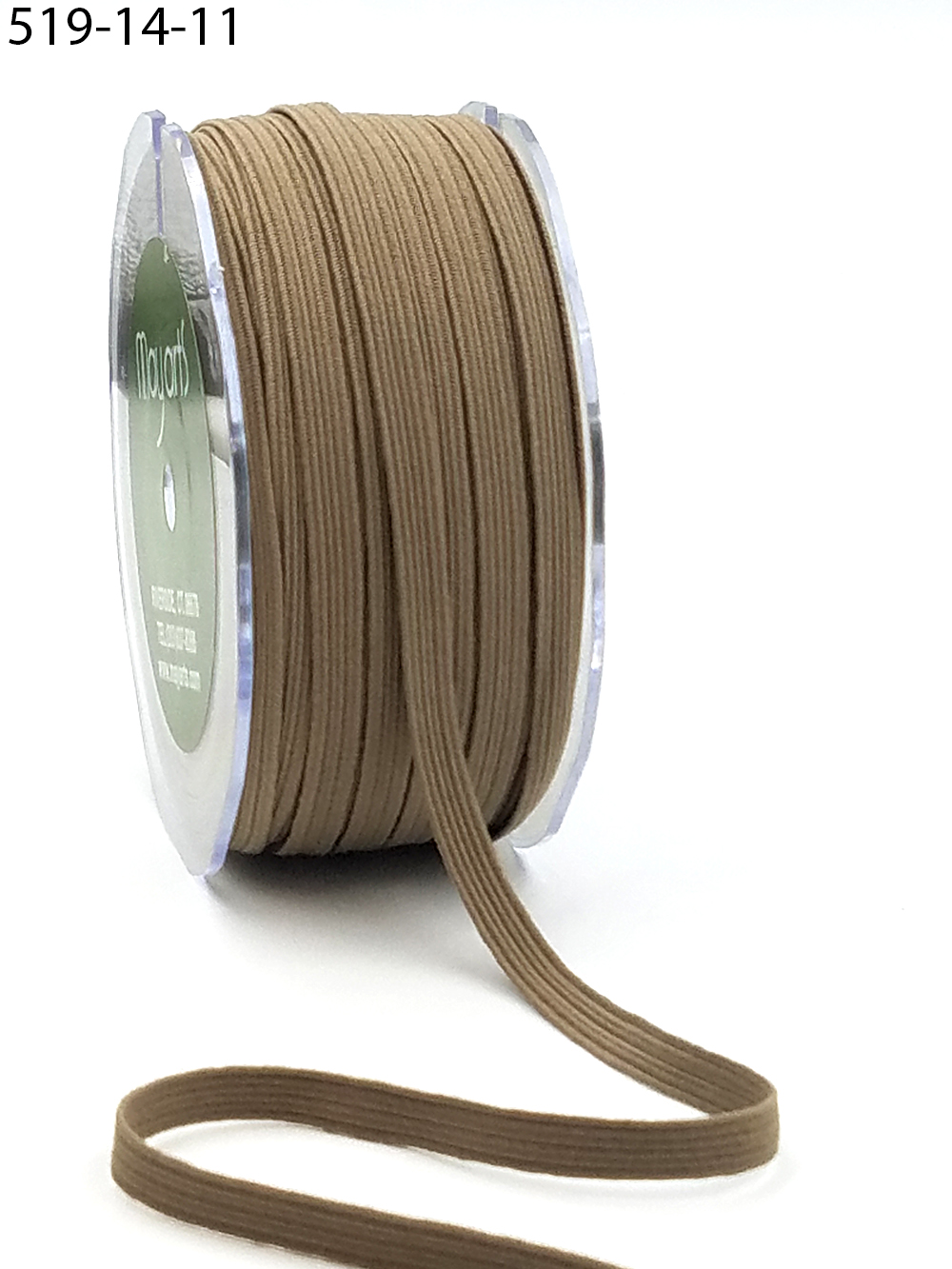 Flat Elastic Ribbon - 1/4" Wholesale Ribbon - May Arts Ribbon