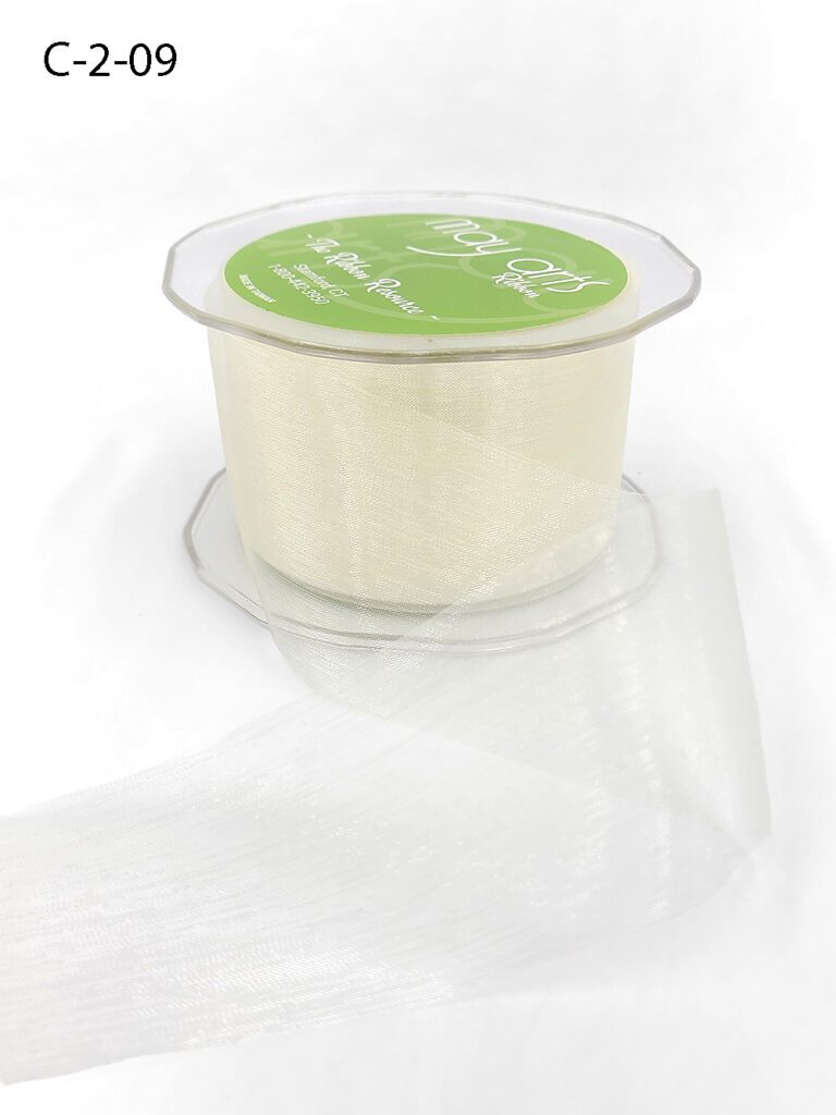 2 Inch Soft Shimmer Organza Ribbon