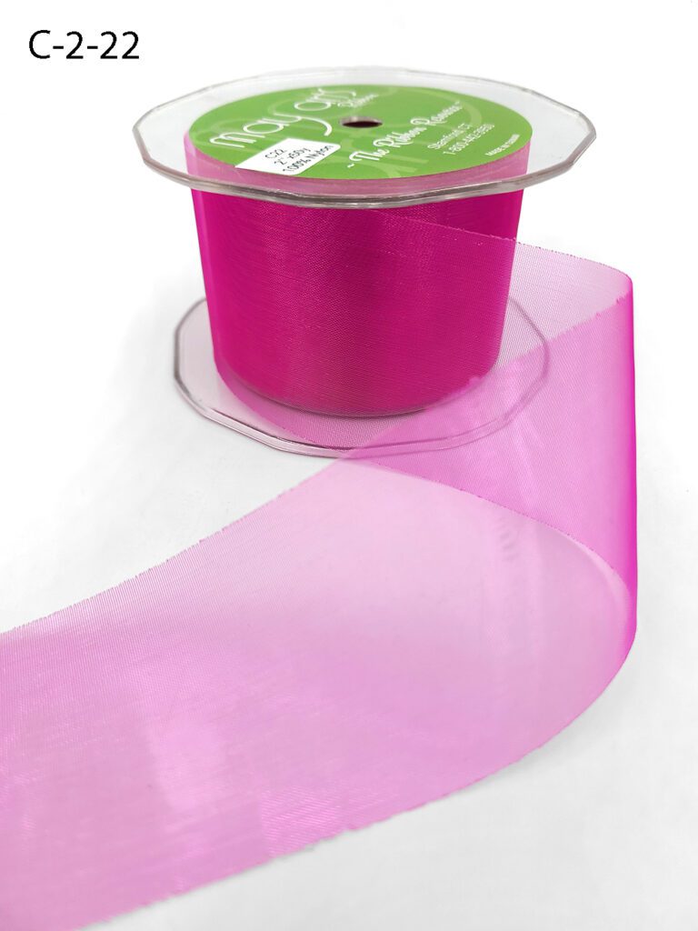 2 Inch Soft Shimmer Organza Ribbon
