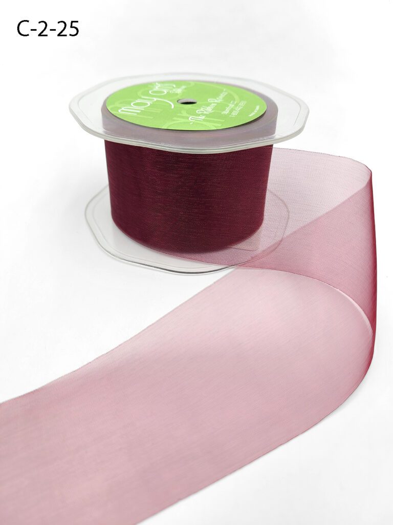 2 Inch Soft Shimmer Organza Ribbon