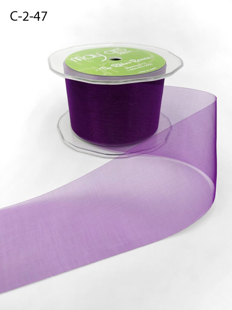 2 Inch Soft Shimmer Organza Ribbon