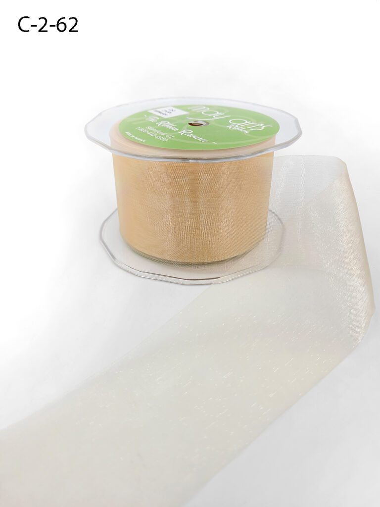2 Inch Soft Shimmer Organza Ribbon