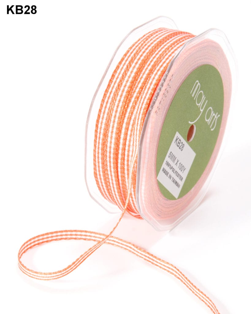 Picnic Plaid Ribbon - 3/16" Online Ribbon - May Arts Ribbon