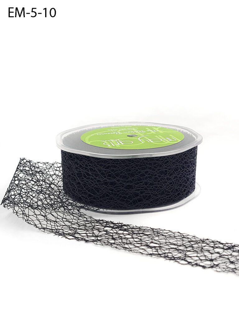 1.5 Inch Net Web Ribbon with Cut Edge