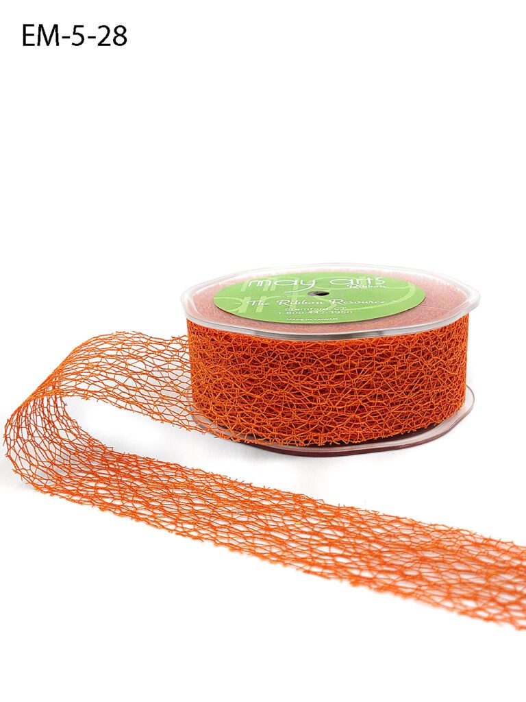 1.5 Inch Net Web Ribbon with Cut Edge