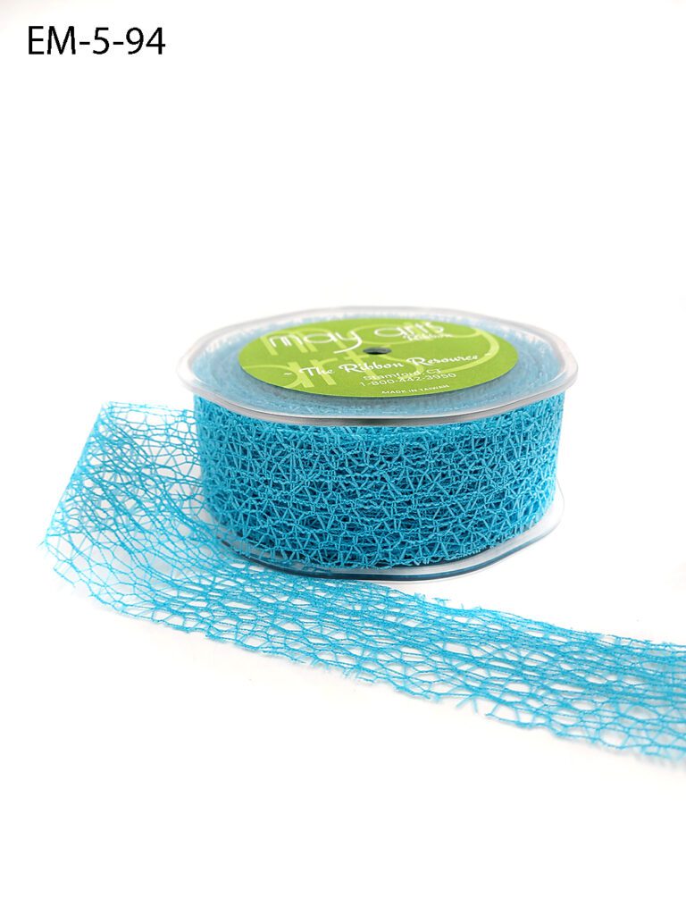 1.5 Inch Net Web Ribbon with Cut Edge