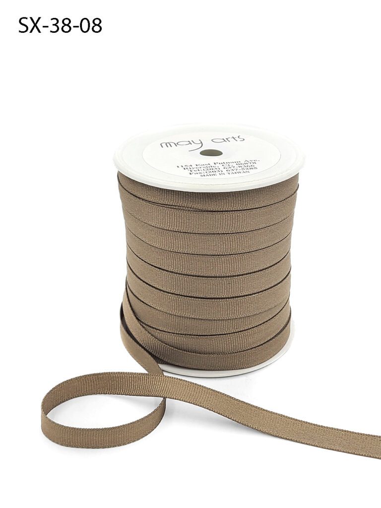 3/8 Inch Heavy-Weight (higher thread count) Classic Grosgrain Ribbon ...