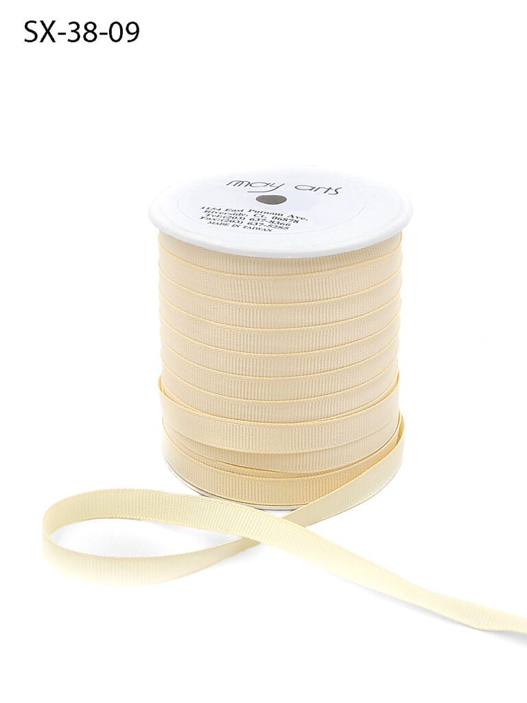 3/8 Inch Heavy-Weight (higher thread count) Classic Grosgrain Ribbon ...