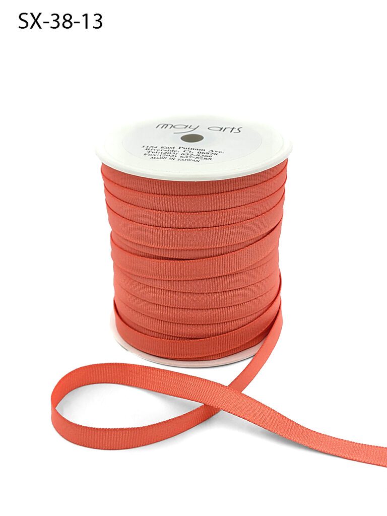 3/8 Inch Heavy-Weight (higher thread count) Classic Grosgrain Ribbon ...