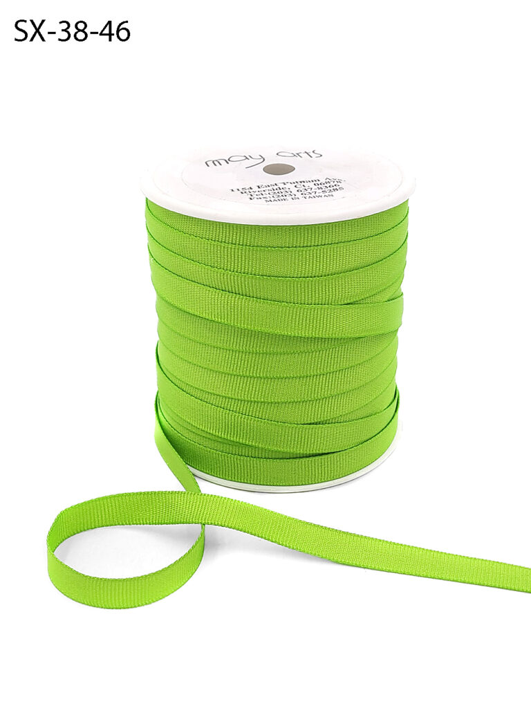 3/8 Inch Heavy-Weight (higher thread count) Classic Grosgrain Ribbon ...