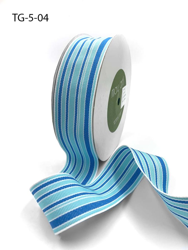 Multicolor Striped Grosgrain Ribbon - 1.5" Online Ribbon - May Arts