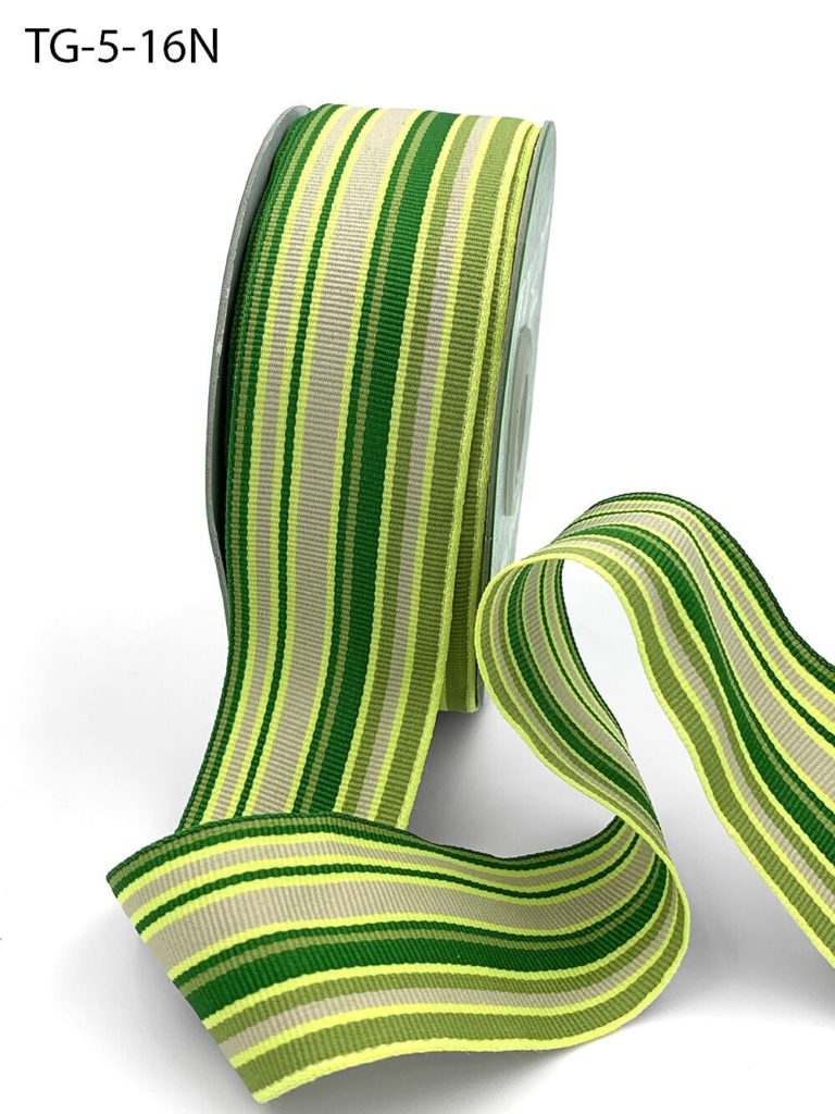 Multicolor Striped Grosgrain Ribbon - 1.5" Online Ribbon - May Arts