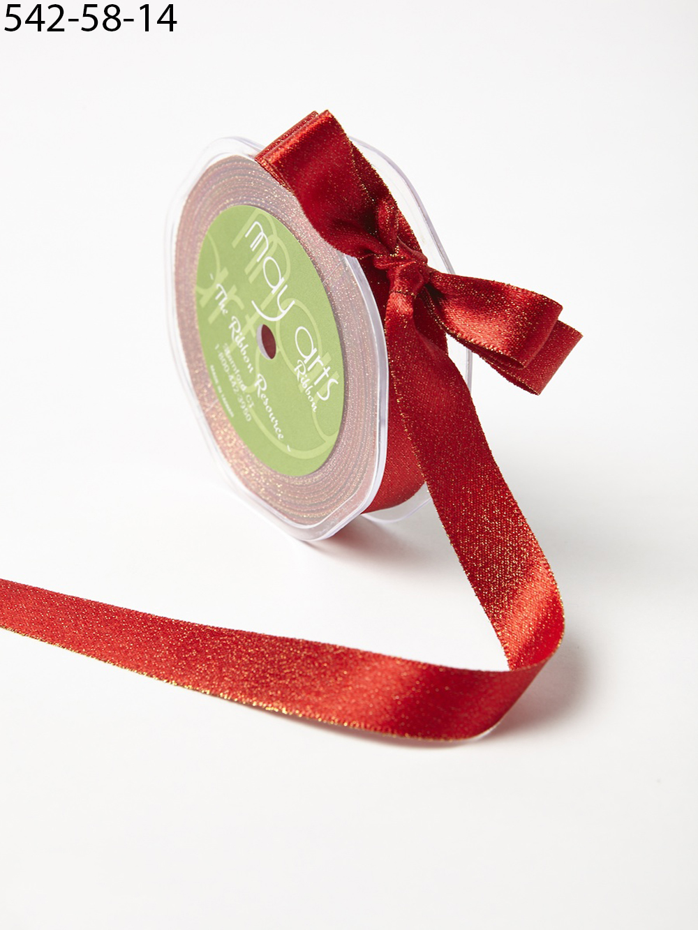 Textured Sparkle Glitter Ribbon - 5/8" Wholesale Ribbon - May Arts Ribbon