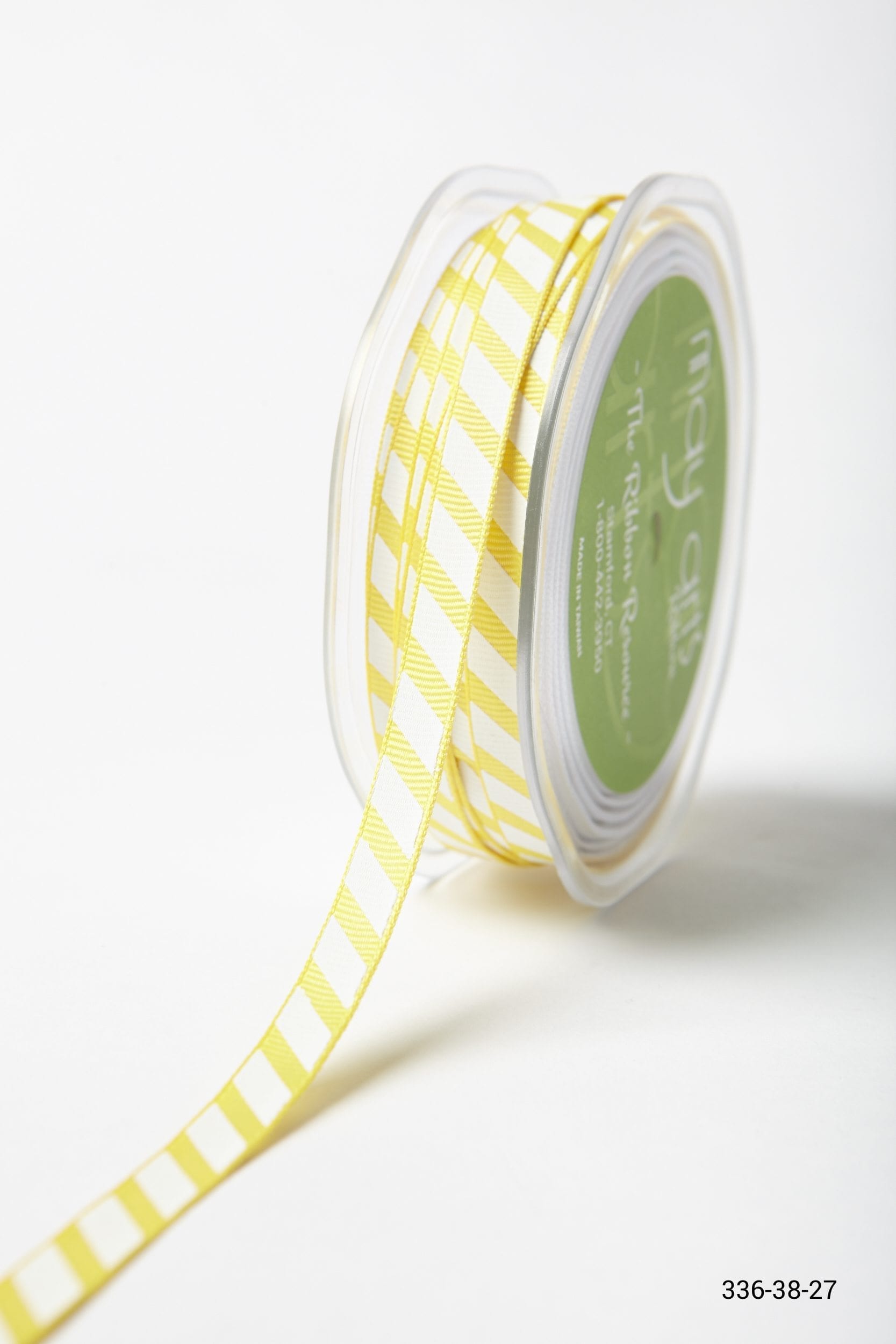 Diagonal Stripe Printed Grosgrain Ribbon - 3/8" Online Ribbon