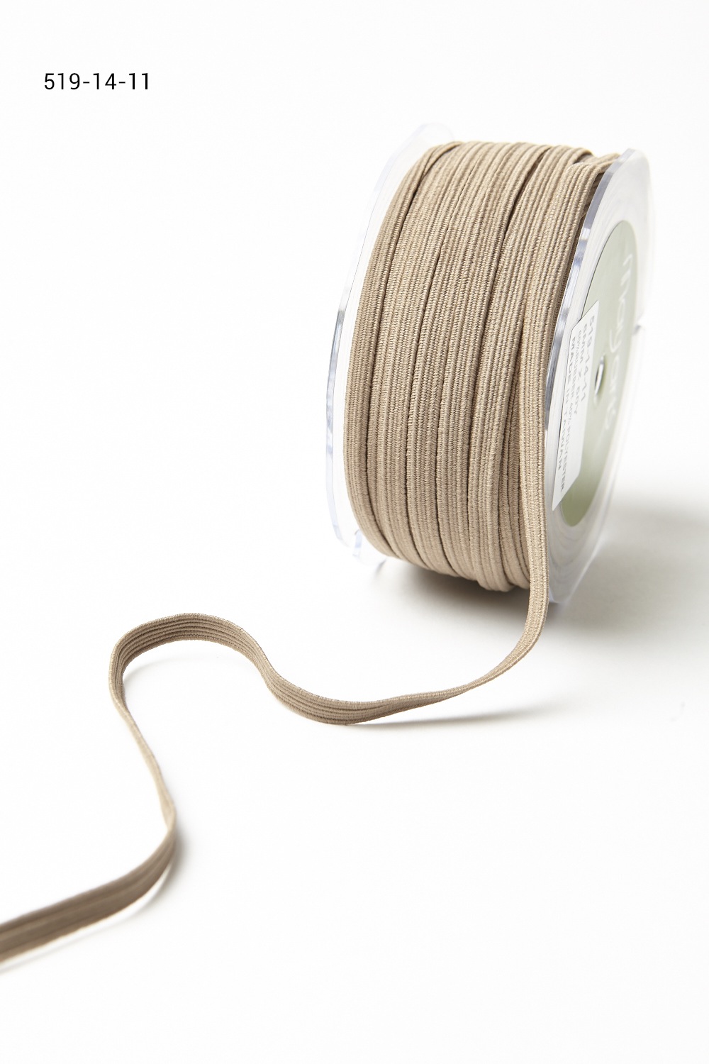 1/4 Inch Flat Elastic Ribbon with Woven Egde - May Arts Wholesale Ribbon