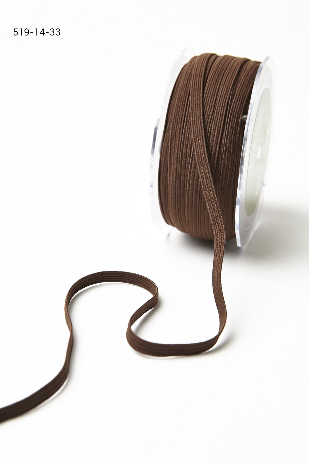 1/4 Inch Flat Elastic Ribbon with Woven Egde - May Arts Wholesale Ribbon