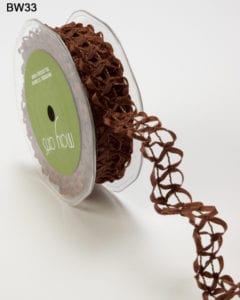 Loose Braid Wired Ribbon - 1" Online Ribbon - May Arts Ribbo