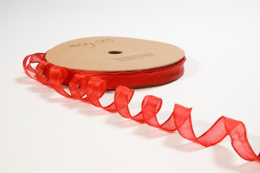 3/8 Iridescent Ribbon with Wired Edge - May Arts Wholesale Ribbon