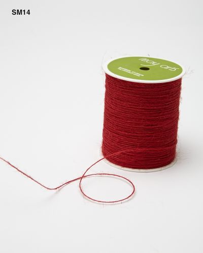 1 Millimeter 100% Jute Burlap String Cord Ribbon - May Arts Wholesale ...