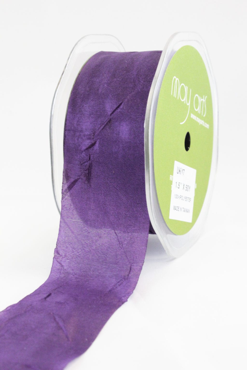 Crushed Nylon Ribbon - 1.5" Online Ribbon - May Arts Ribbon
