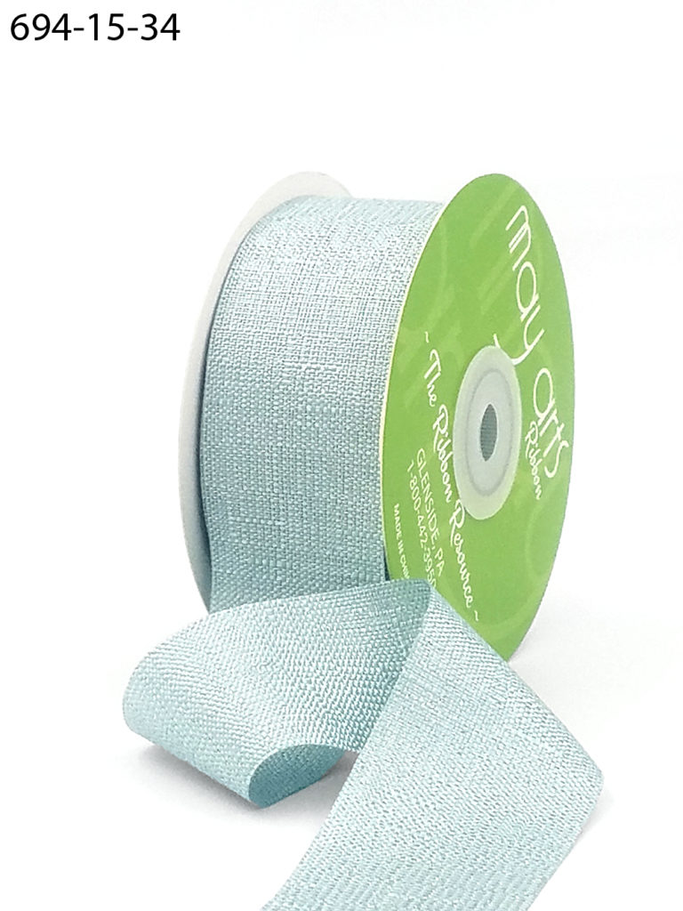 Tweed Metallic Ribbon - 1.5" Wide - May Arts Ribbon