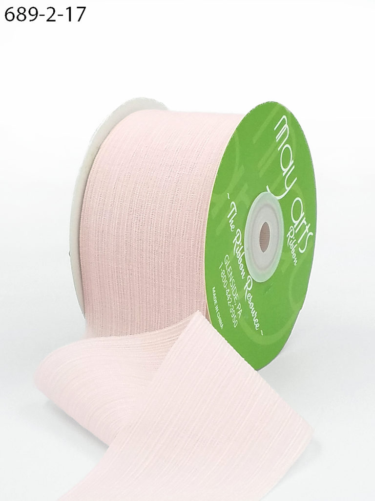 ~2″ X 25 Yards Crinkle Chiffon Ribbon